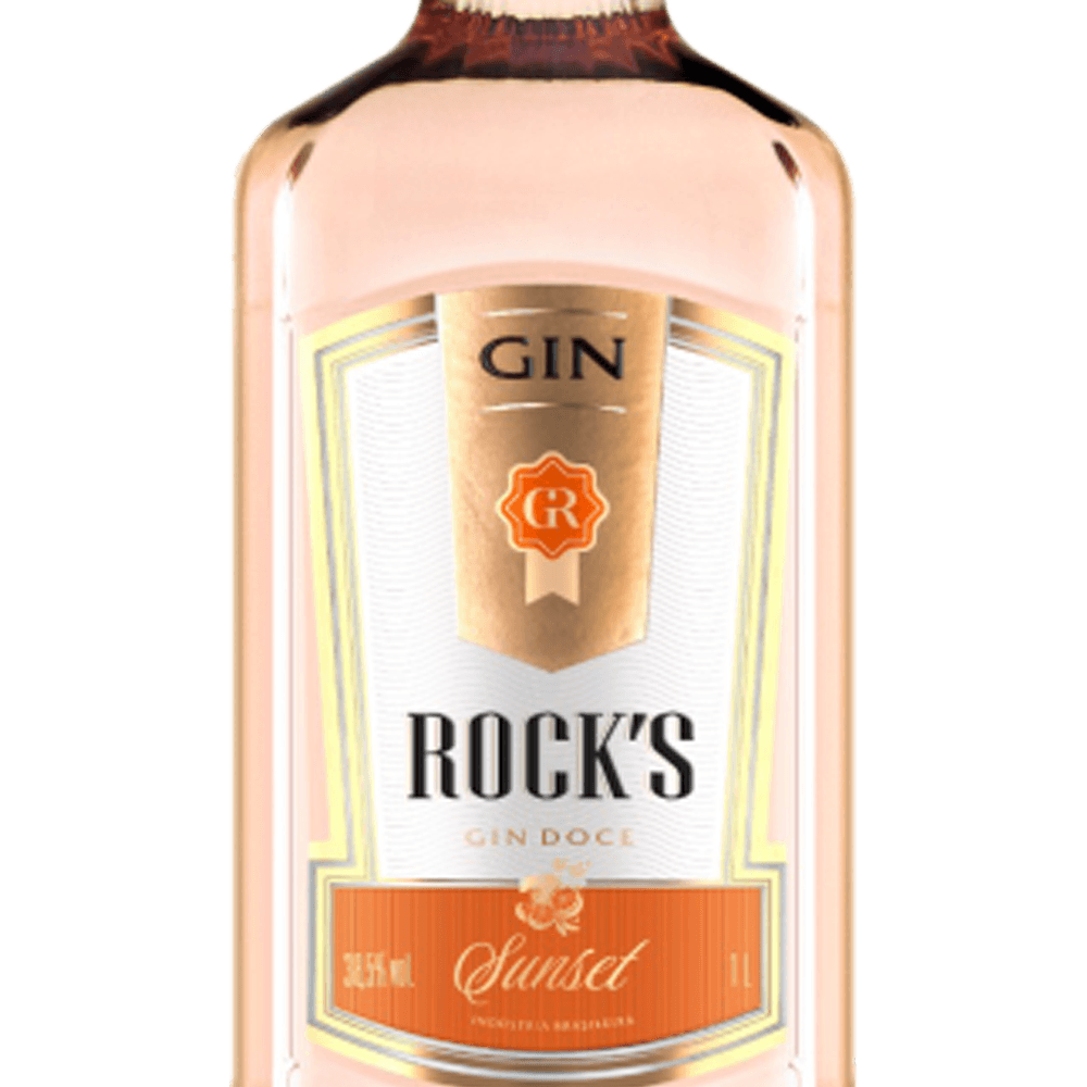 Gin Rock´s Sunset 1L - Ingá Vinhos Finos
