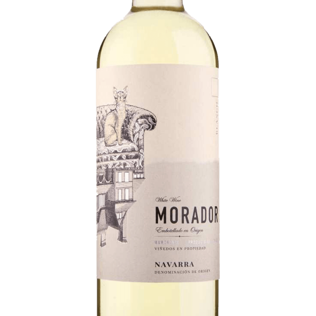 Vinho Morador D.O Navarra Branco 750 ml - Ingá Vinhos Finos